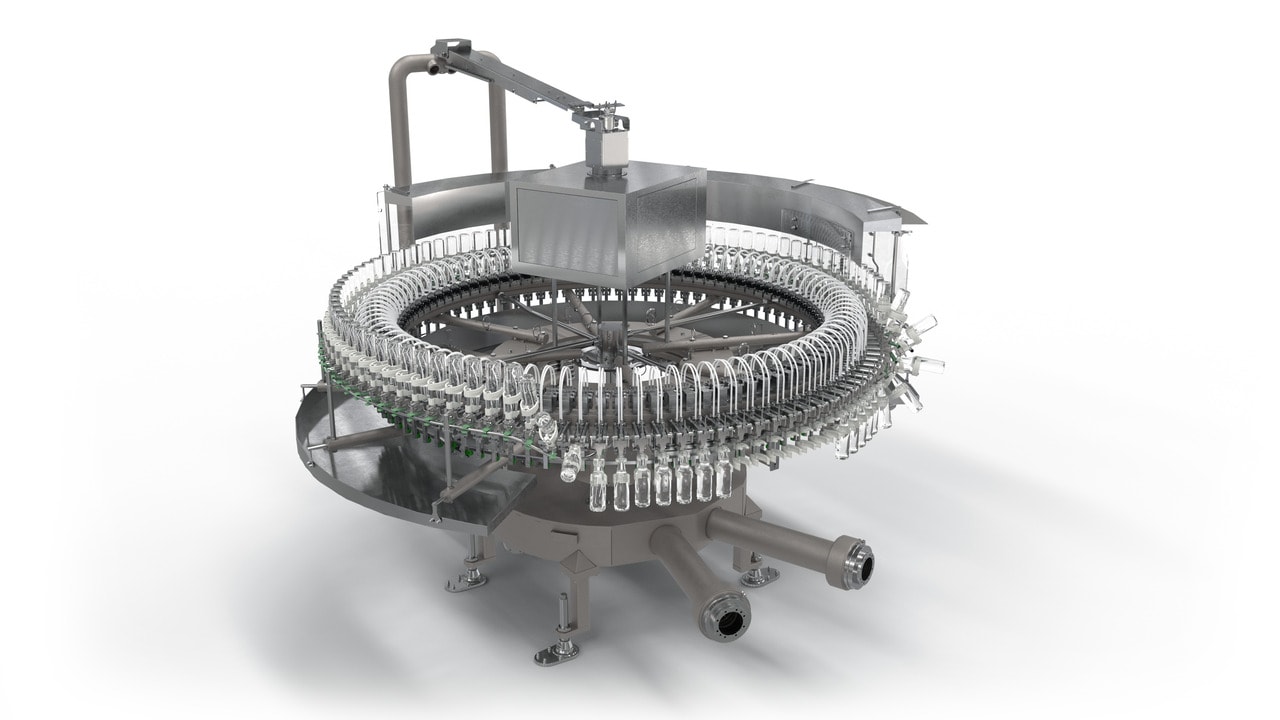 Modulfill HVS vacuum filler - Krones